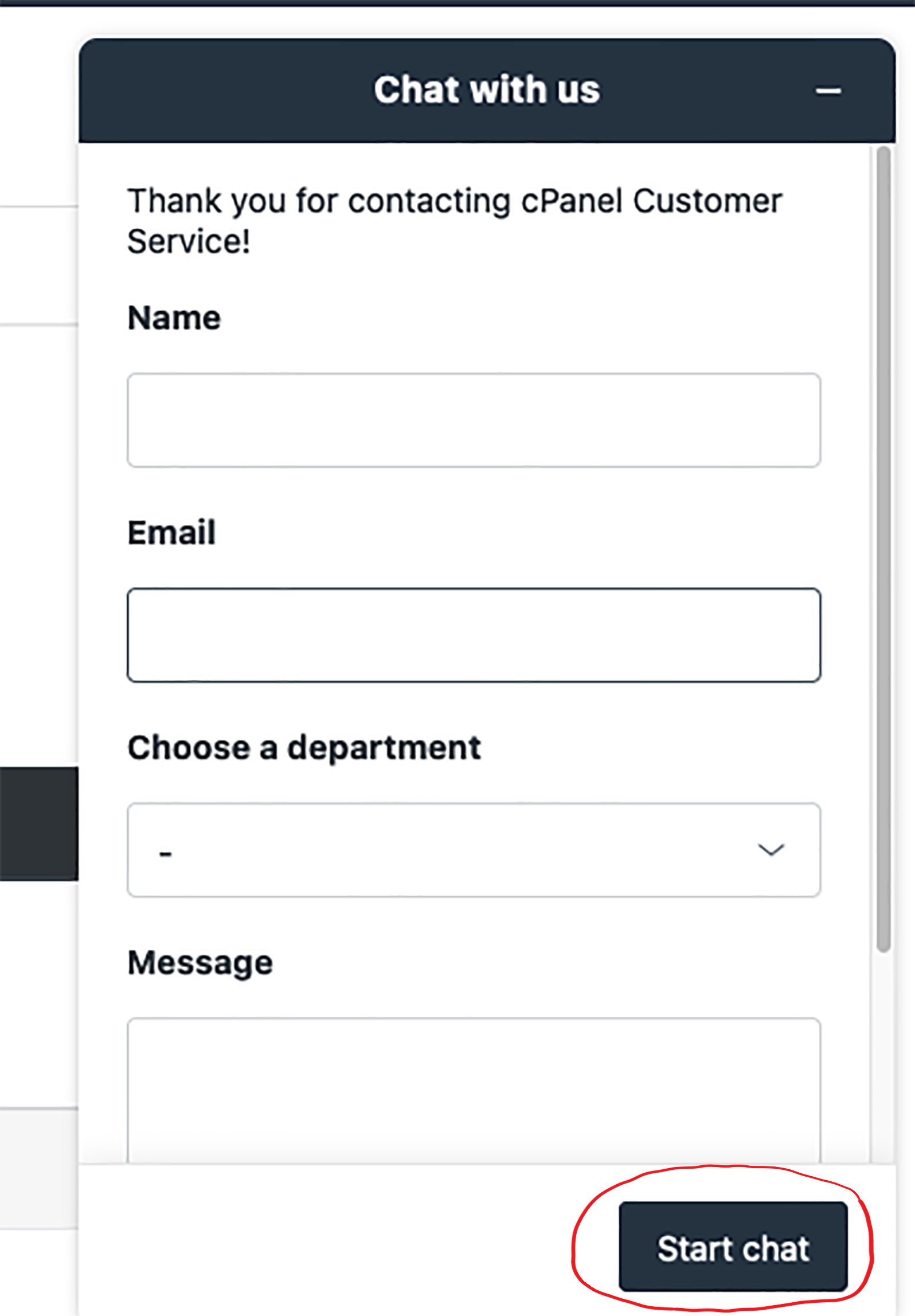 How-To Contact cPanel Customer Service – cPanel